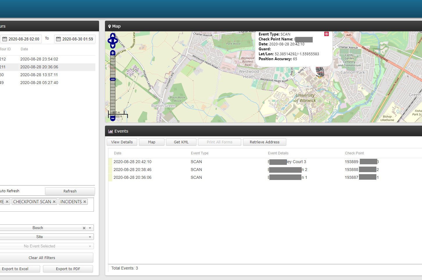 PatrolGuard use a cloud monitoring system for patrols